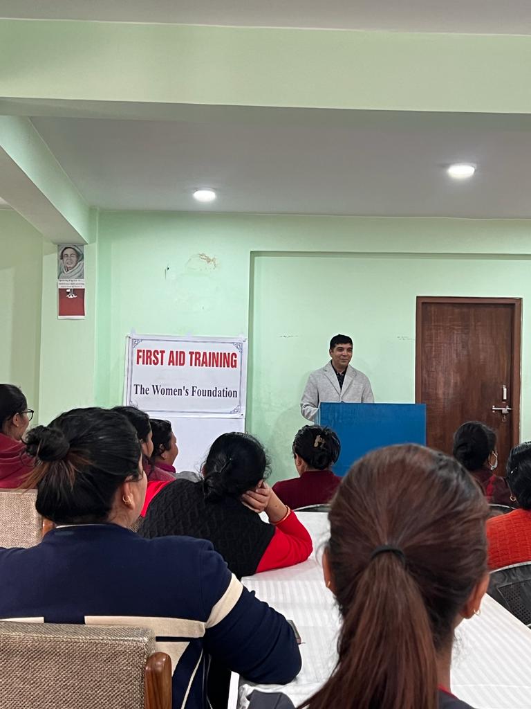 The Women's Foundation Nepal | First aid training