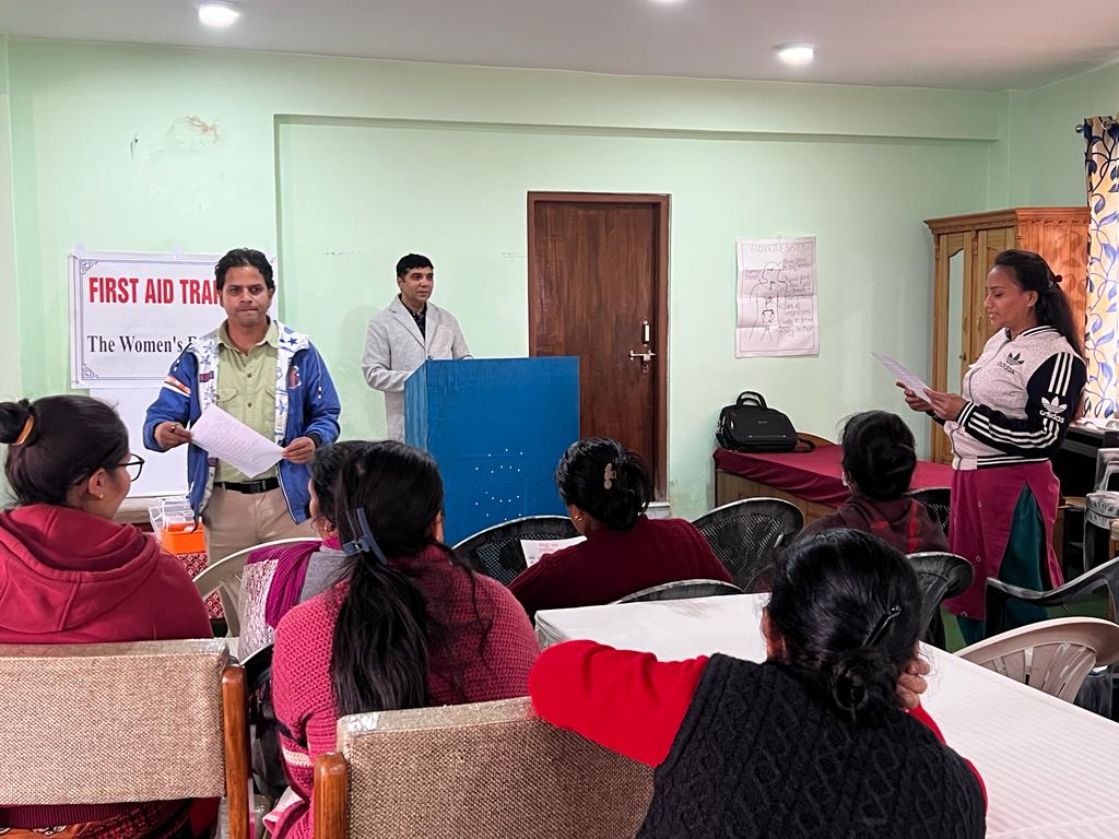 The Women's Foundation Nepal | First aid training