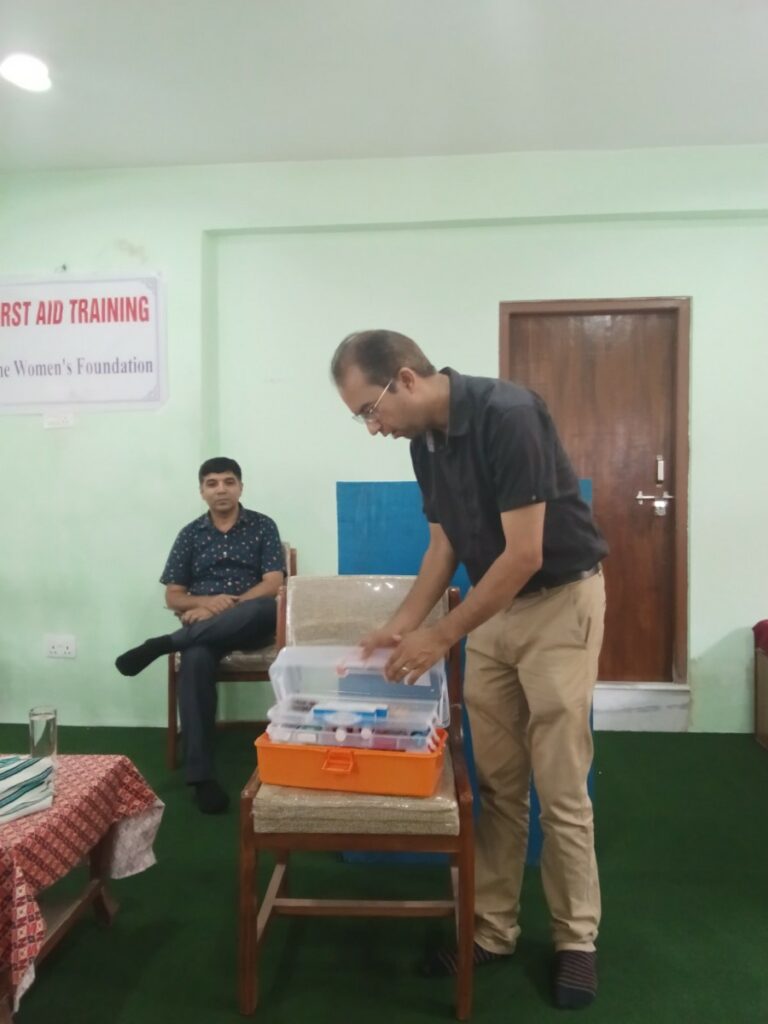 The Women's Foundation Nepal | First Aid training to Staff/ Workers
