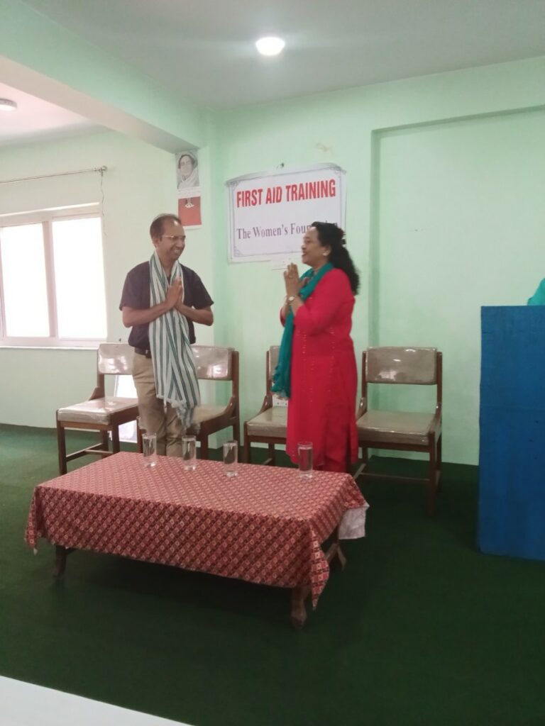 The Women's Foundation Nepal | First Aid training to Staff/ Workers